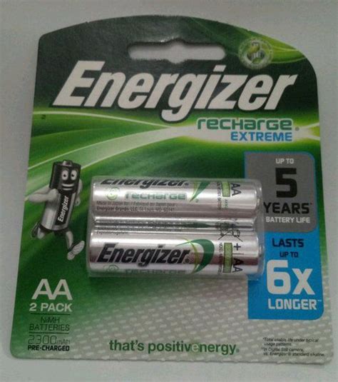 Baterai Charge Energizer