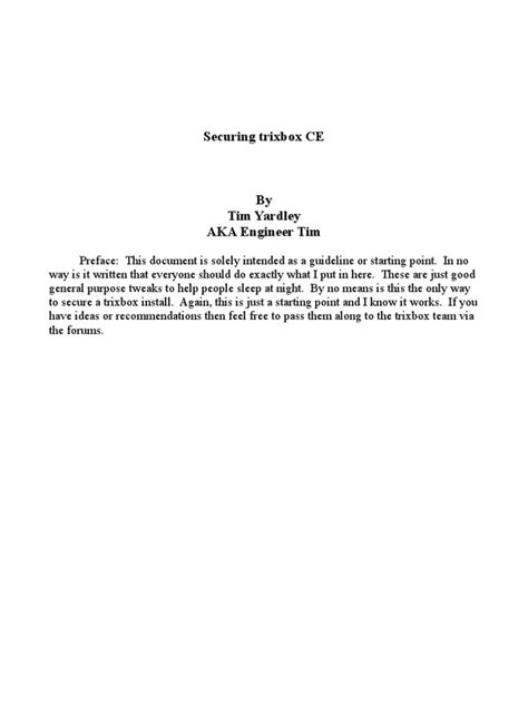 Securing Trixbox Ce Ver1 Pdf