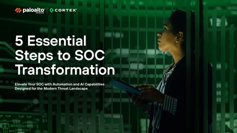Five Essential Steps To Soc Transformation