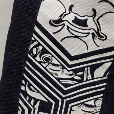 Evisu Daicock Selvedge Pants Mens Fashion Bottoms Jeans On Carousell