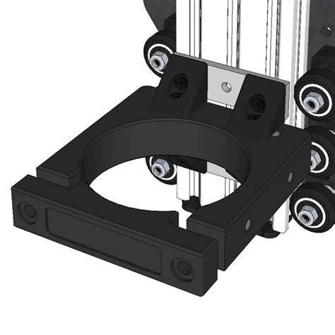 52mm 65mm 71mm Diameter Router Spindle Mount Kit For 3d Printer