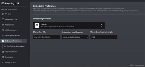 ollama Anythingllm的安装 lsyhaoshuai GitCode 开源社区