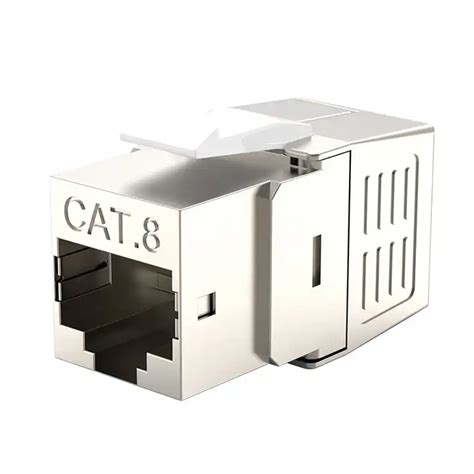 Linkwylan Kj169 40g Cat 8 Keystone Jack 2000mhz Cat8 Keystone Module Rj45 Cat8 Socket For Face