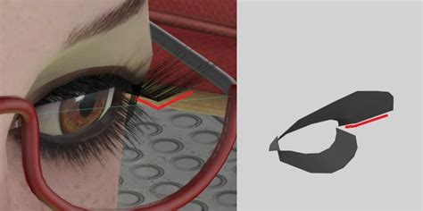 Hn66s And Xazomns Long Eyelashes Mesh Deform Fallout 4 Technical