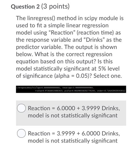 Question 1 3 Points Which Of The Following Python