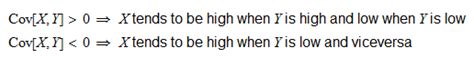 Covariance Definition Based On The Expected Value
