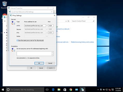 How To Set Up Proxy Server In Windows 10