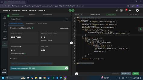 Kavya M On Linkedin Dsa Geeksforgeeks Gfg160 Womenintech Geekstreak2024