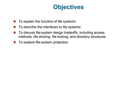 Unit 3 File Management Ppt Operating Systems Computer Software And Applications