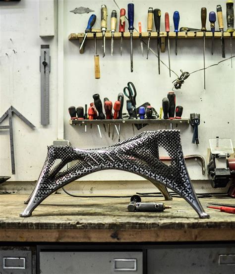 Generative Ideen Parametrisches Design Innenarchitektur Studium Silberne Tapete