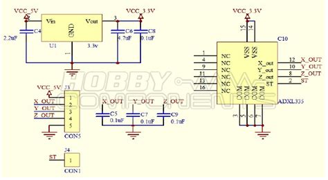 Gy 61 Adxl335 Triple Axis Accelerometer Module Hcmodu0070 Forum