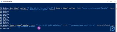 Export Sccm Application Application Wizard Powershell