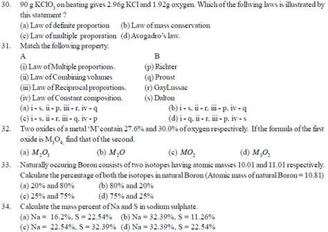 Neet Ug Chemistry Some Basic Concepts Mcqs With Answers