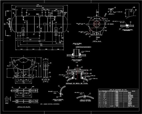 Tank Dwg Section For Autocad • Designs Cad