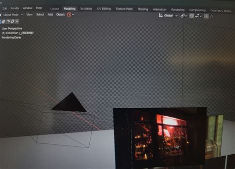 rendering unwanted grid appeared in render viewport blender stack