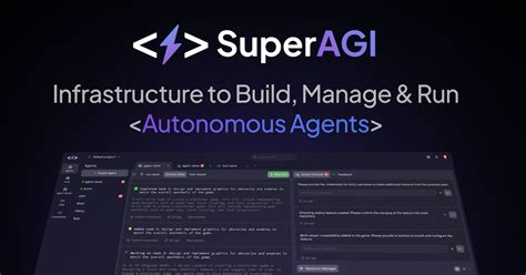 open source framework to build manage and run autonomous ai agents