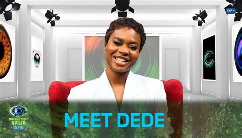 Bbnaija 10 I Have Social Anxiety Dede Opens Up