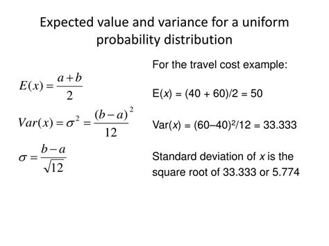 Variance Of Uniform Distribution