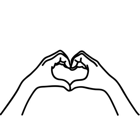 Hand Heart Vector Download Free Vectors Clipart Graphics And Vector Art