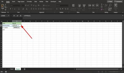 How To Use The Lower And Upper Function In Excel