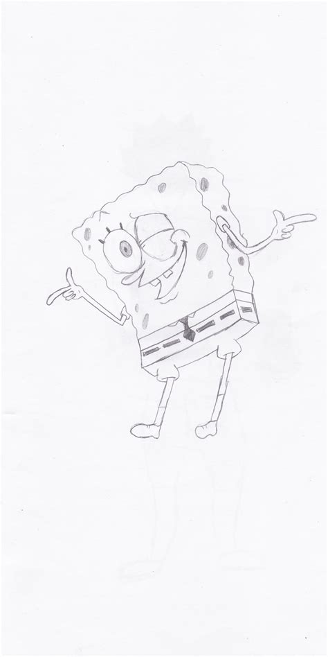 Spongebob Squarepants Sketch By Cgatsoulis On Deviantart