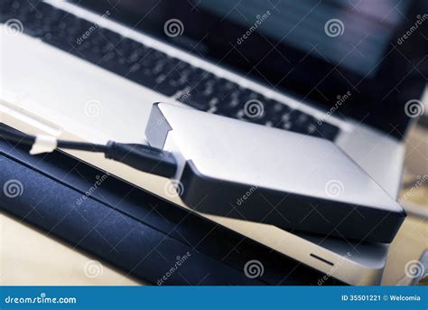 External Data Storage Stock Image Image Of Transfer 35501221