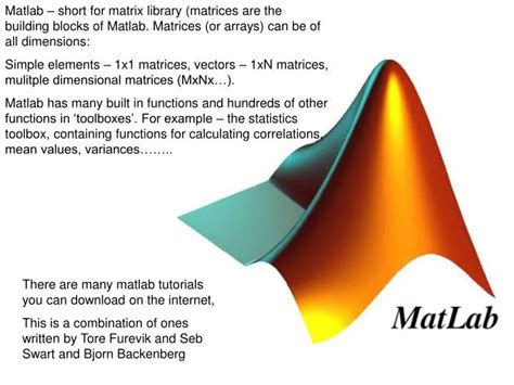 Ppt There Are Many Matlab Tutorials You Can Download On The Internet