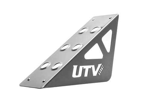 Polaris Rzr Dead Pedal And Foot Rest Cover Set By Utv Inc