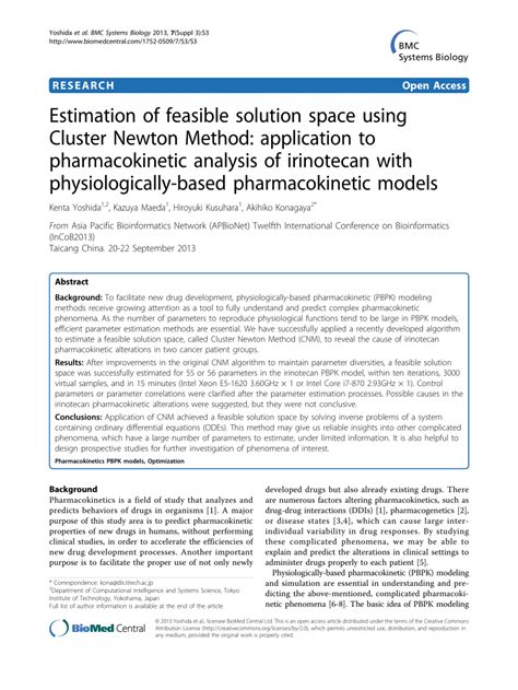 pdf estimation of feasible solution space using cluster newton method