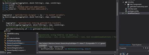 C Vs2012 Intellisense Broken For Workflow Projects Stack Overflow