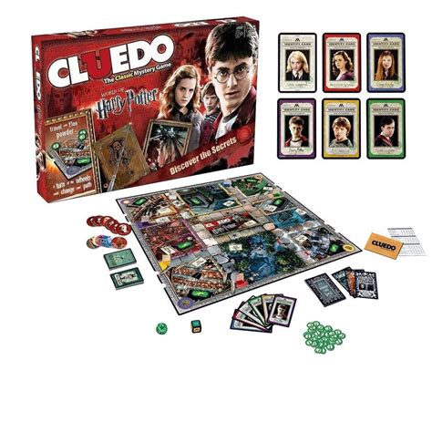 Cluedo Harry Potter Mystery Board Game Tob3882 Retail Warehouse Online