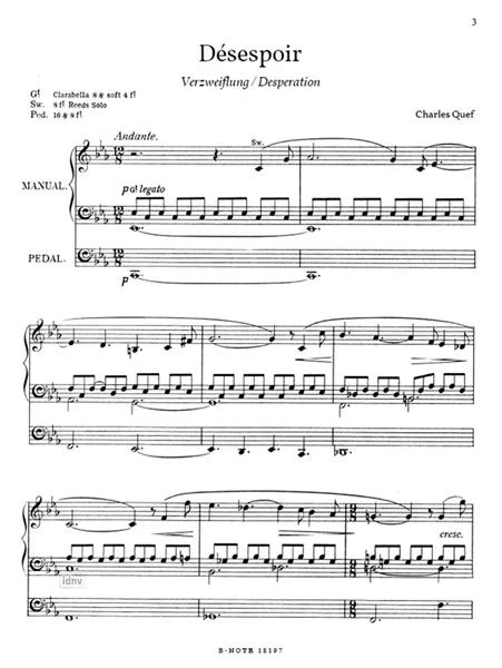 Verzweiflung Von Charles Quef Im Stretta Noten Shop Kaufen