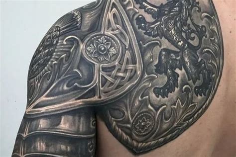 Скици на татуировки на доспехи Vean Bulgaria