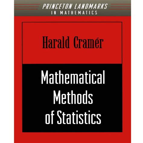 Mathematical Methods Of Statistics