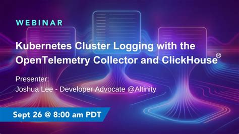 Kubernetes Cluster Logging With The Opentelemetry Collector