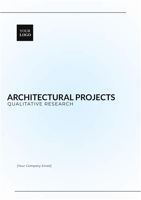 Free Architectural Projects Qualitative Research Template To Edit Online