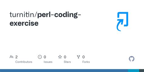 Github Turnitinperl Coding Exercise