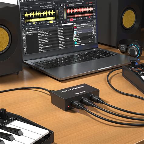 Digitallife Merge Ii I O Midi Merge Box Pin Din Midi Interface