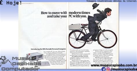 O Ibm Portable Personal Computer 5155 De 1984 Mcc Museu Capixaba Do