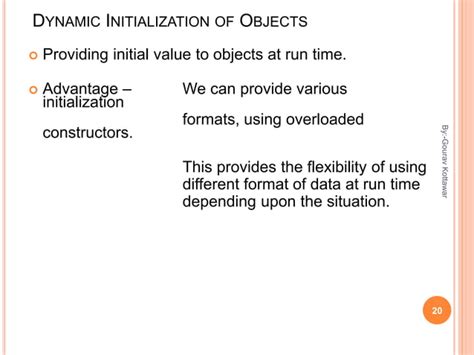 constructor and destructor in cpp ppt