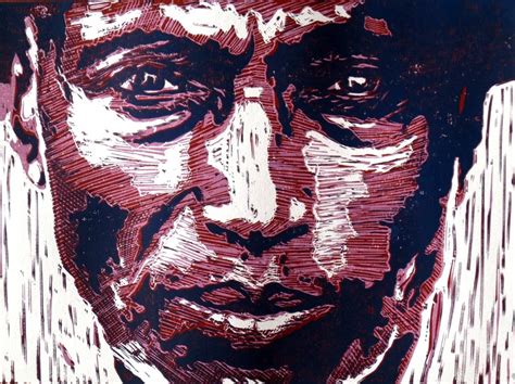 Self Portrait Reduction Print Kell High School Art