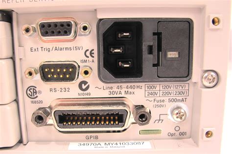 Agilent A Data Acuisition Switch Unit Recorders And Data Loggers Test Equipment BMI