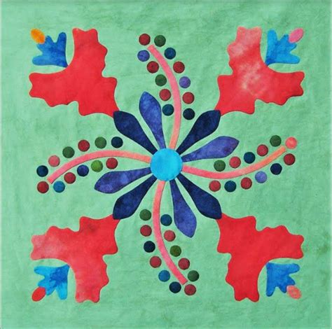 Civil War Quilts Hospital Sketches 4 Cockscombs And Currants Field