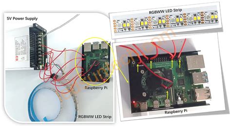 How To Control Rgbww Led Strips With Raspberry Pi Ledsuntech