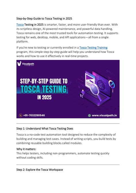 Ppt Tosca Automation Training Tosca Testing Training Institute Powerpoint Presentation Id