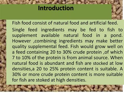 Feed Formulation Strategies And Methods Ja Pptx