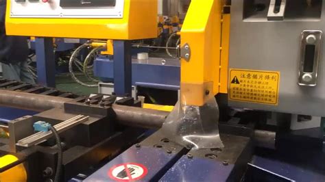 Automatic Feeding Cnc Stainless Steel Pipe Cutting Machine For 110mm Pipe Cutter Made In China