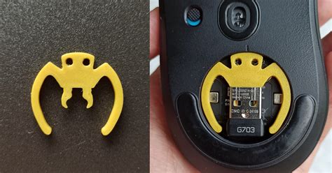 The Dongle Spider Logitech Mouse Dongle Storage Von Dario A R Kostenloses Stl Modell