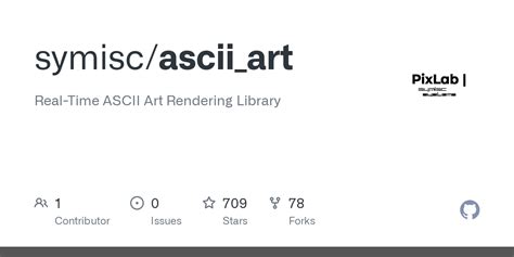 Github Symiscasciiart Real Time Ascii Art Rendering Library