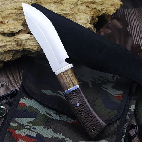 고경도 스테인레스 스틸 날카로운 야외 모험 전술 칼 황야 생존 휴대용 작은 스트레이트 나이프 Aliexpress